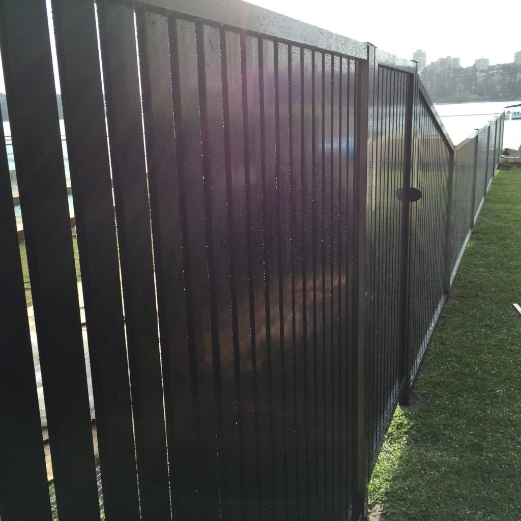 ALUMINIUM SLAT/GATES - Mr Fencer | Commercial & Residential Landscaping